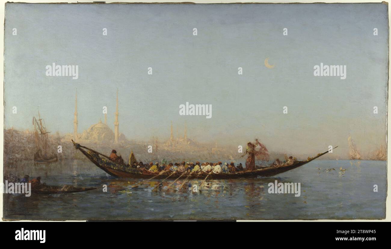 Constantinople, the Sultana's Caicos, Ziem, Felix, Painter, Between ...