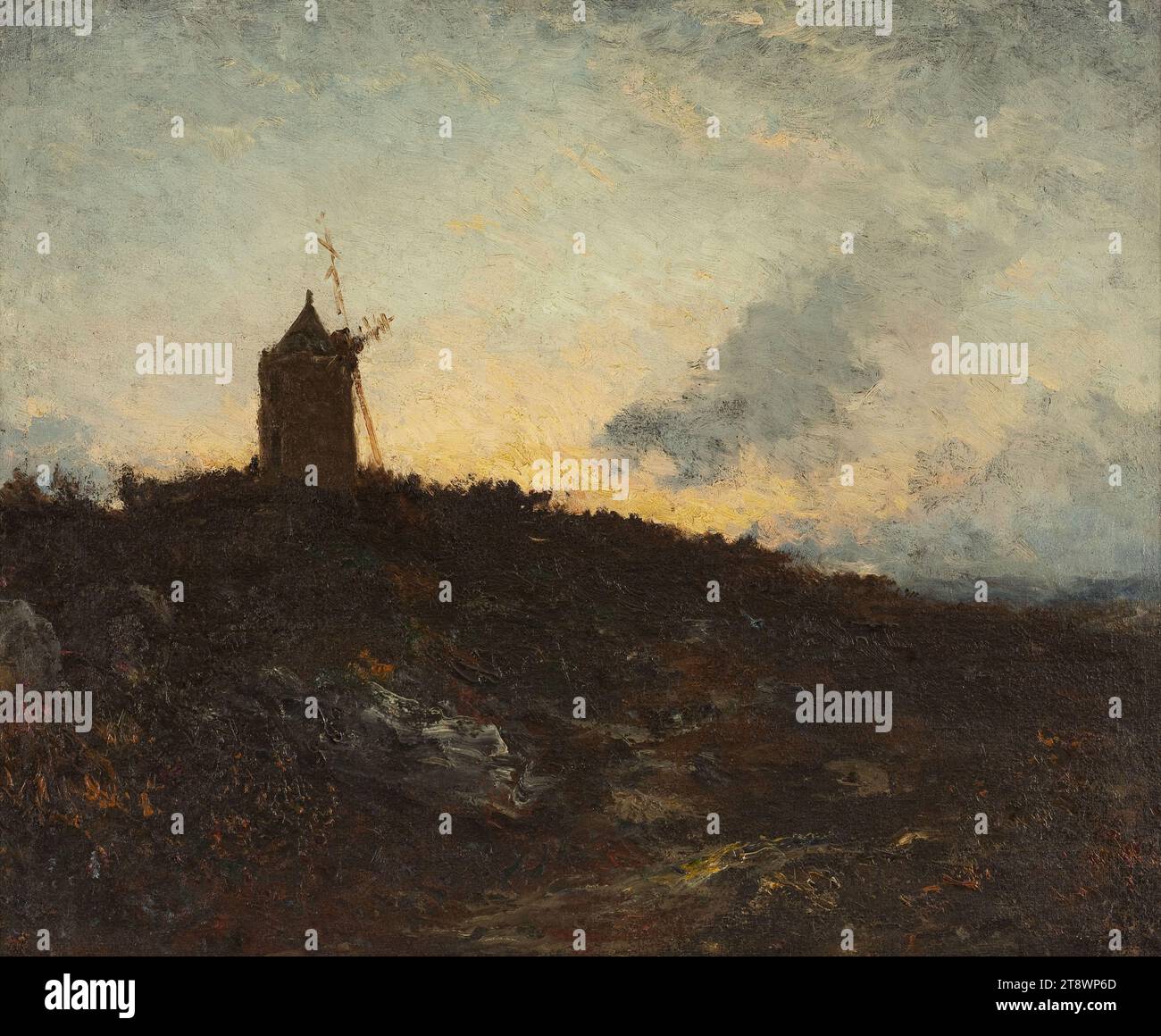 Le Moulin environs de Martigues, Ziem, Félix, Painter, About 1890, 4th ...