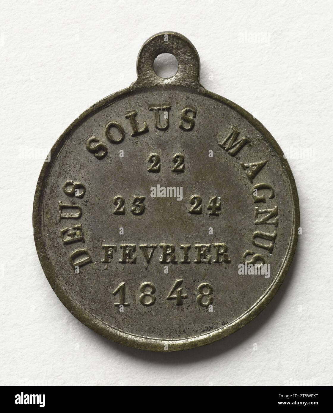 Revolution of 1848, 'Deus solus magnus', 22 to 24 February 1848 ...