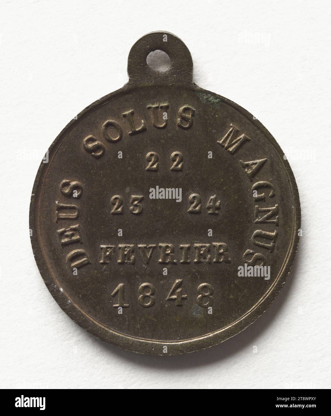 Revolution of 1848, 'Deus solus magnus', 22 to 24 February 1848 ...