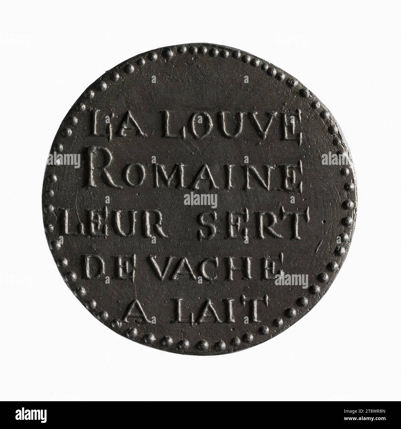 Satire of the triumvirate at the head of the Roman Republic of 1849 ...