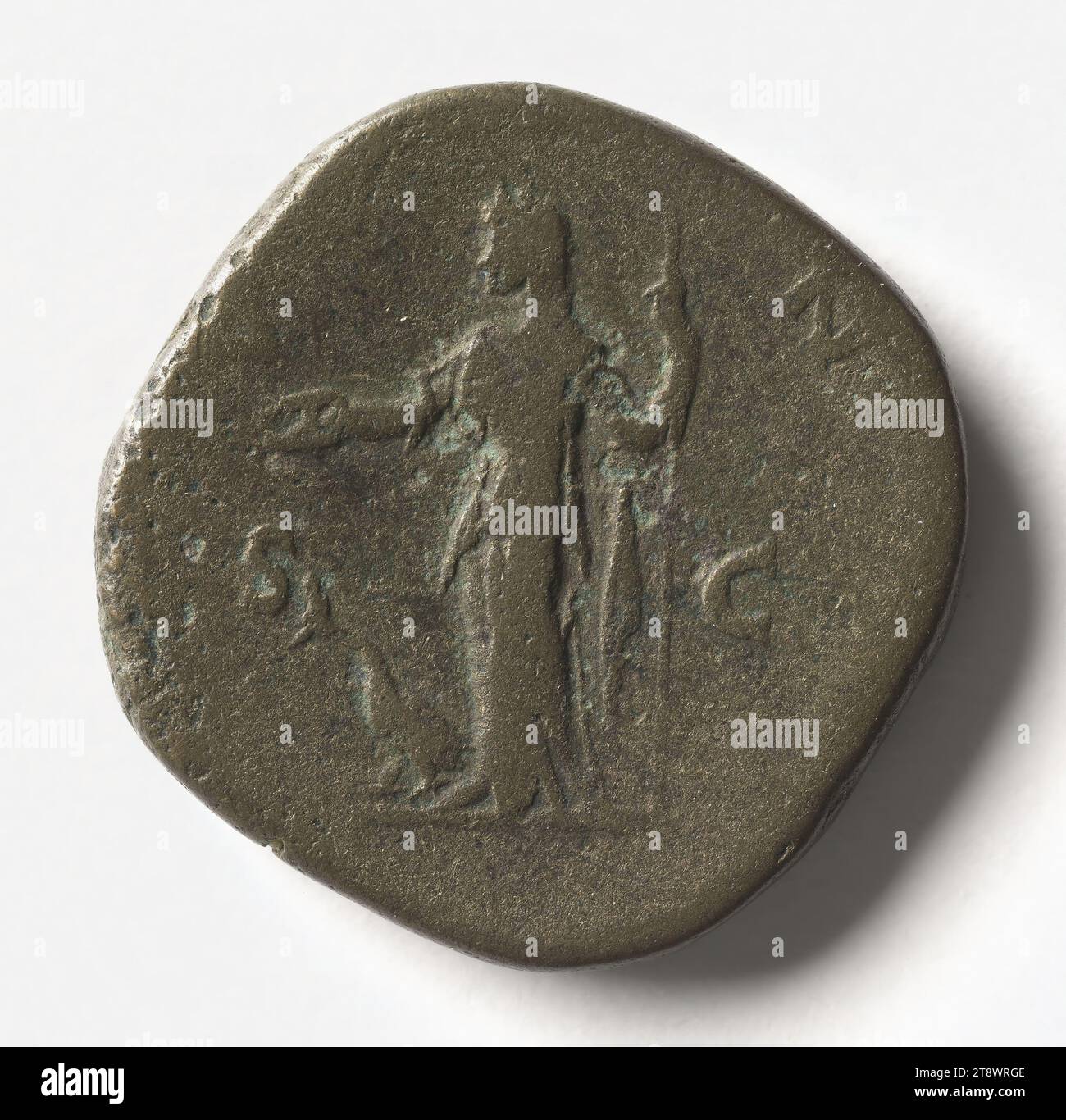 Sestertius of Faustina the Younger, after 147, Anonymous, Array ...