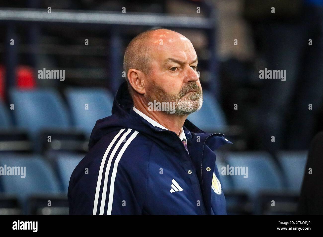 STEVE CLARKE, manager coach of the Scotland National football team ...