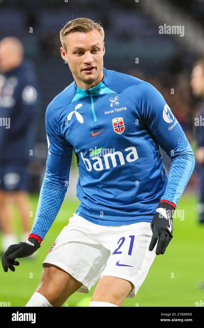 STIAN GREGERSON, professional football player, playing for the ...