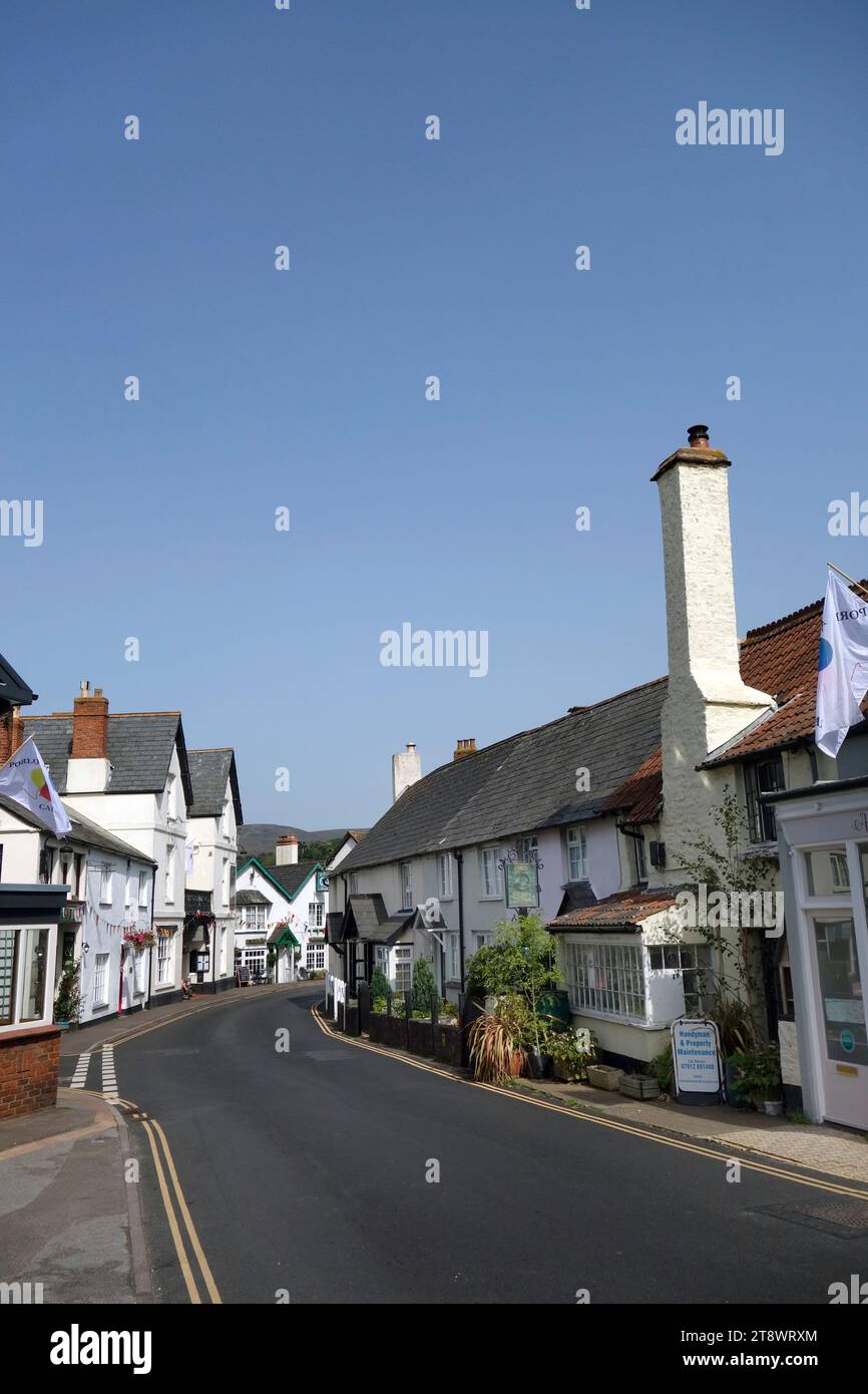 Porlock exmoor national park hi-res stock photography and images - Alamy