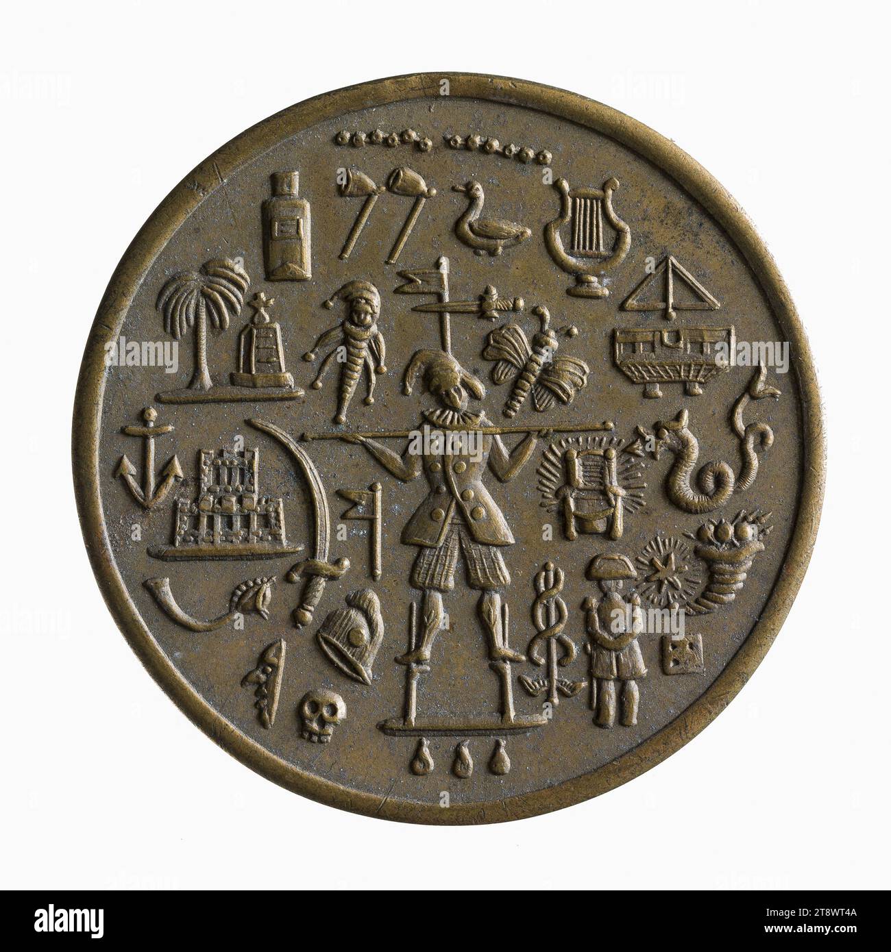 Political situation of France in 1849, Anonymous, Engraver in medals ...