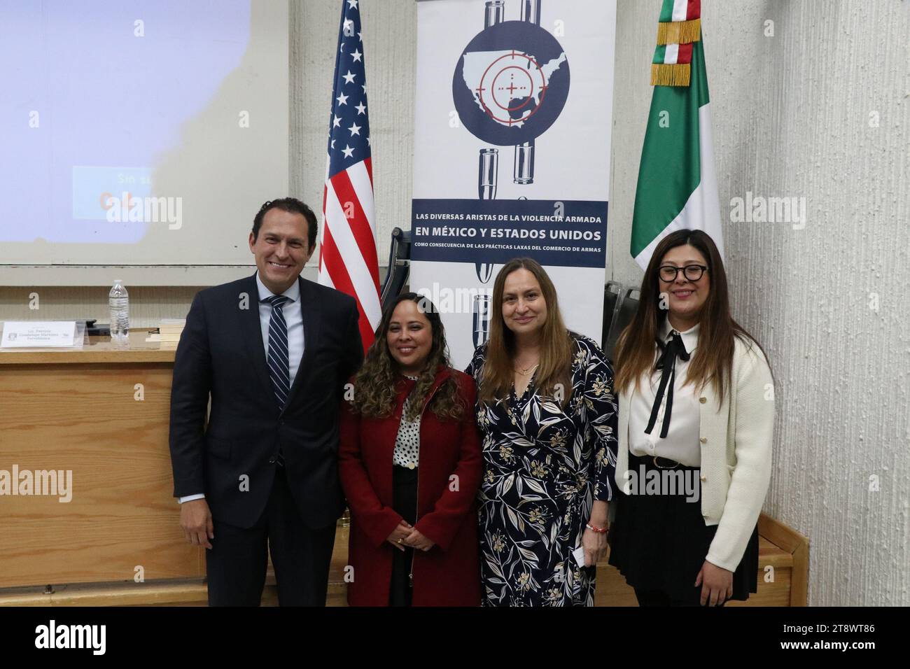 November 16, 2023, Mexico City, Mexico. The graduate Ana Mireya Aguilar ...