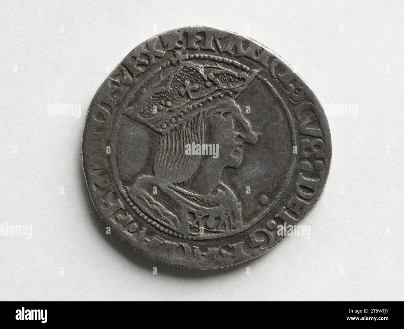 Teston du Dauphiné in silver of François I, 1515-1540, Anonymous ...