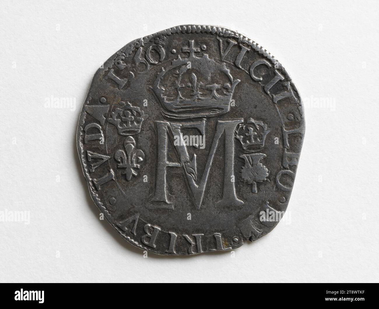 Silver teston of Francis II and Mary Stuart, 1560, Anonymous, Engraver ...
