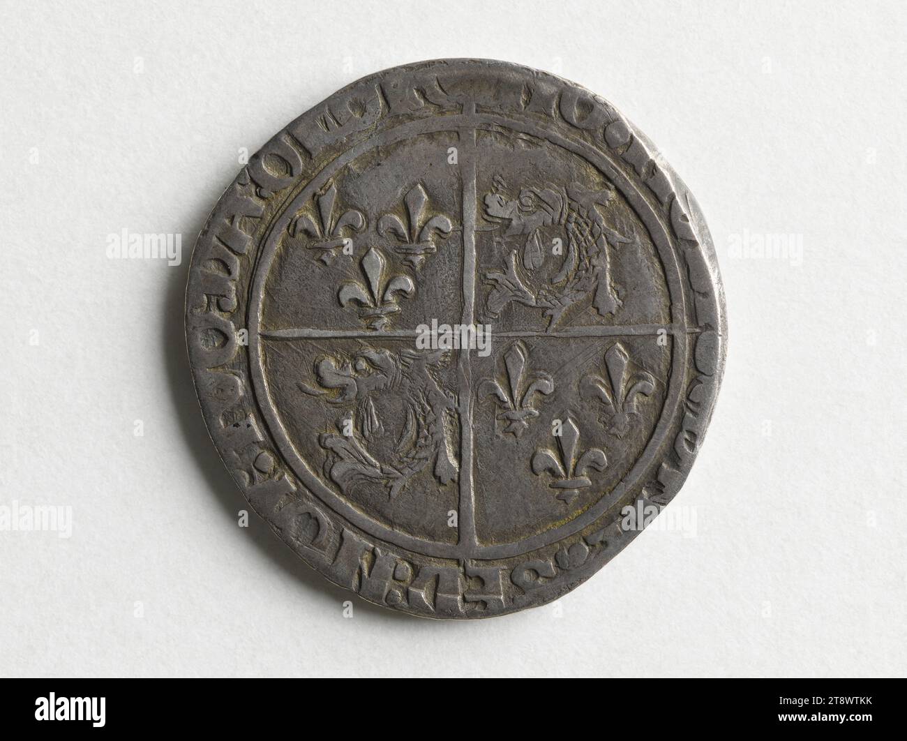 Teston du Dauphiné in silver of François I, 1515-1540, Anonymous ...