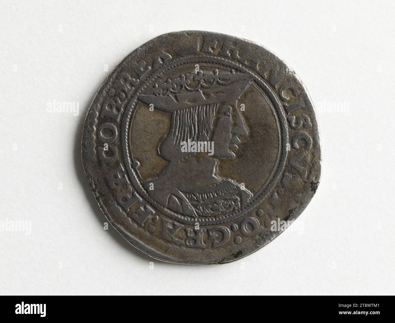 Silver teston of François I, 1515-1540, Anonymous, Engraver in medals ...