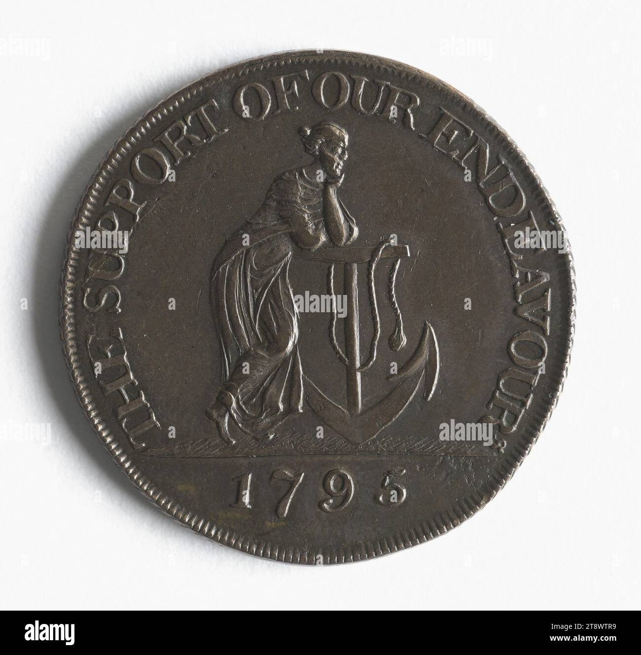 The support of our endeavor, 1795, Anonymous, Engraver in medals, Array ...