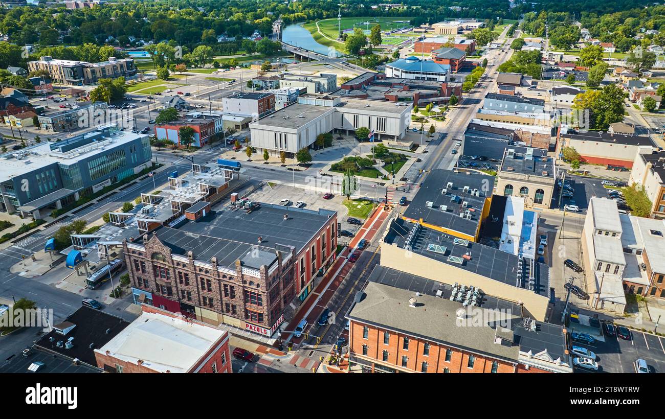 Muncie downtown hi-res stock photography and images - Alamy