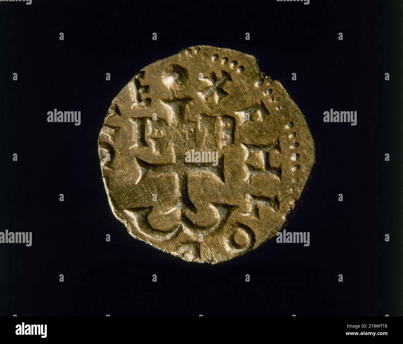 Third penny of Clovis II, 639-641, Anonymous, Engraver in medals, Array ...