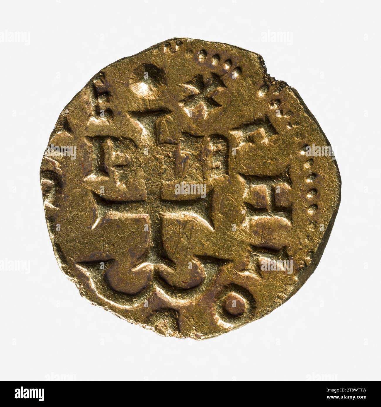 Third penny of Clovis II, 639-641, Anonymous, Engraver in medals, Array ...