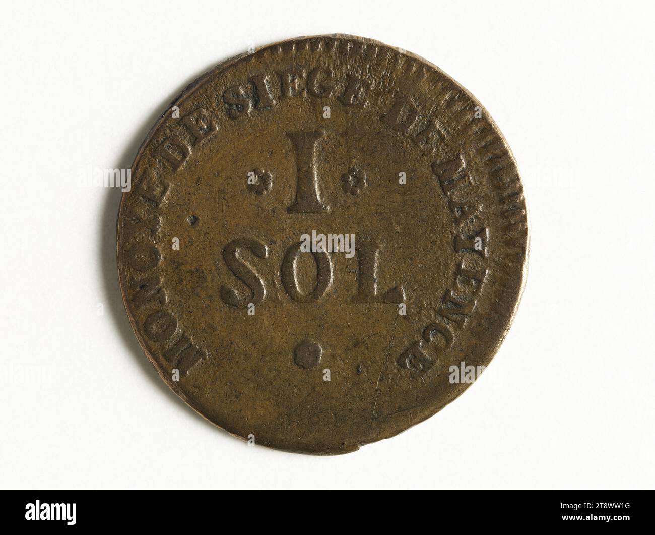 A floor from the siege of Mainz, 1793, Anonymous, Engraver in medals ...