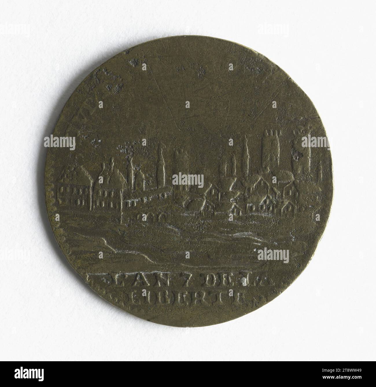 City of Paris, year VII (1798), Anonymous, Engraver in medals, Array ...
