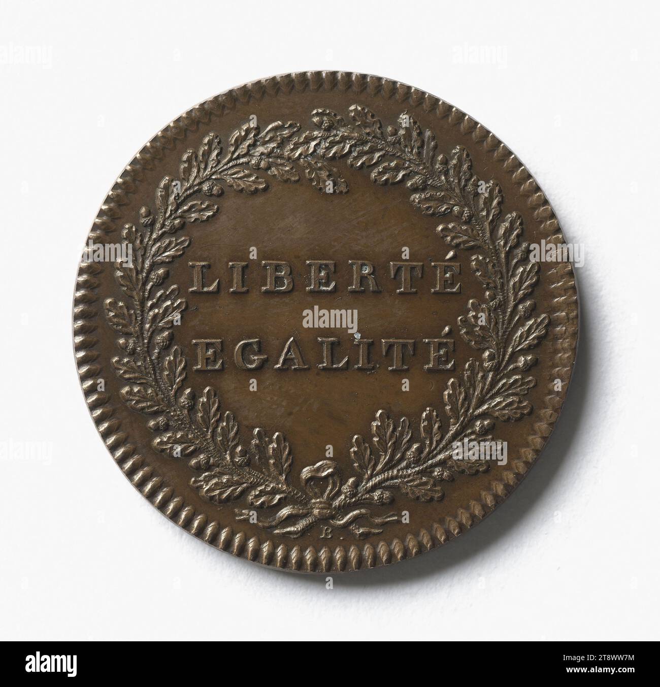 Allegory of Justice, 1797, Bernier, Engraver in medals, Array ...