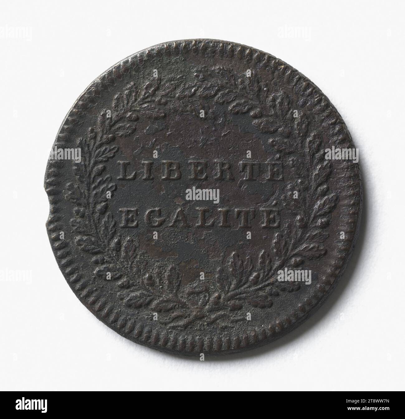 Allegory of Justice, 1797, Bernier, Engraver in medals, Array ...