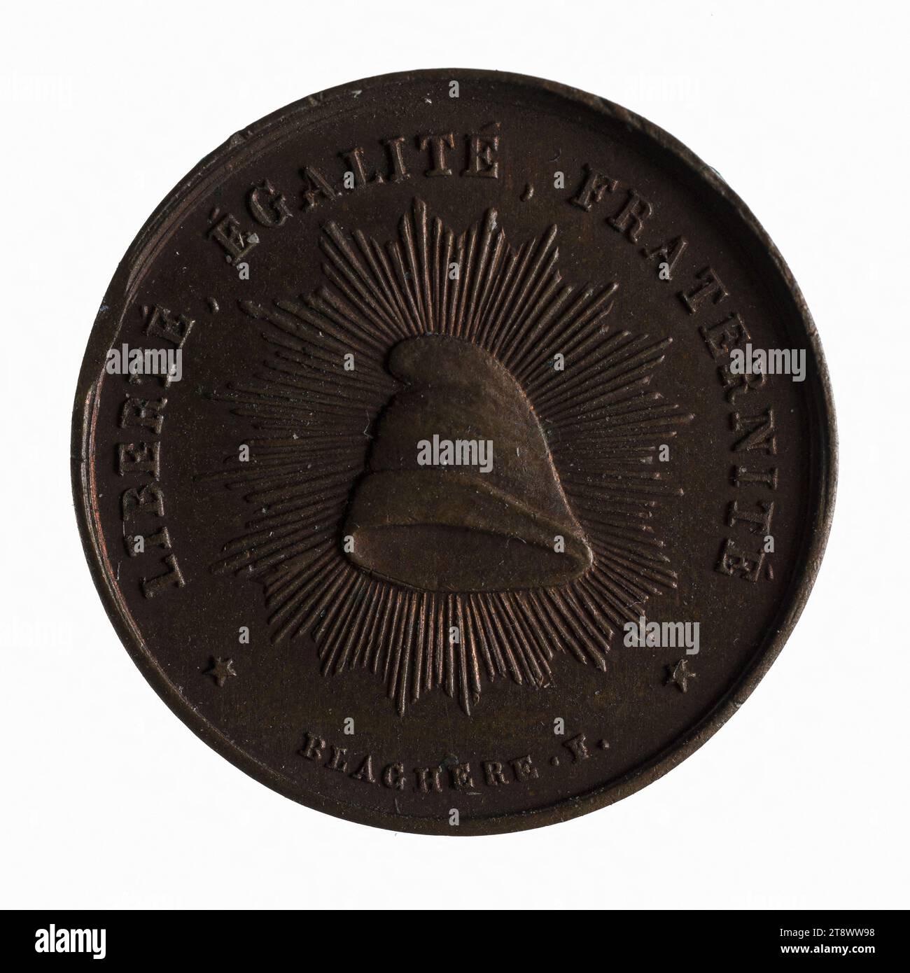 Anniversary of the Republic, May 4, 1849, Blachère, Engraver in medals ...