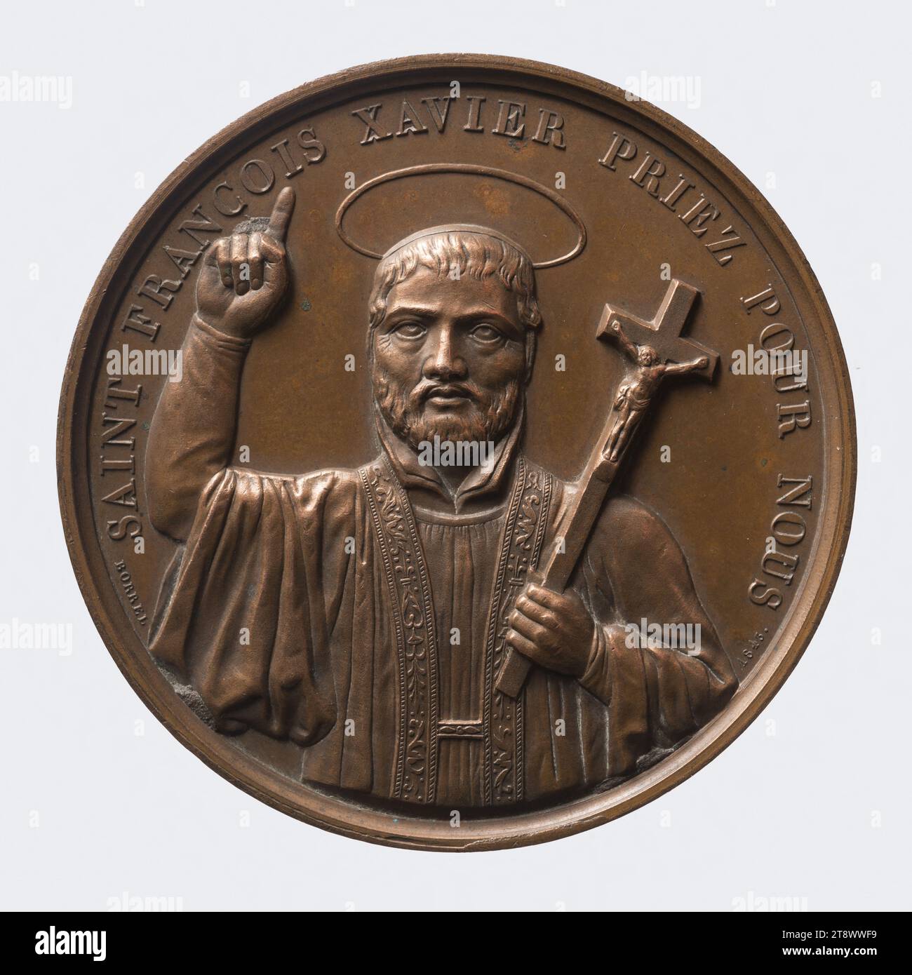 Medal of honor of the Works of Saint Francis Xavier in the parish of ...
