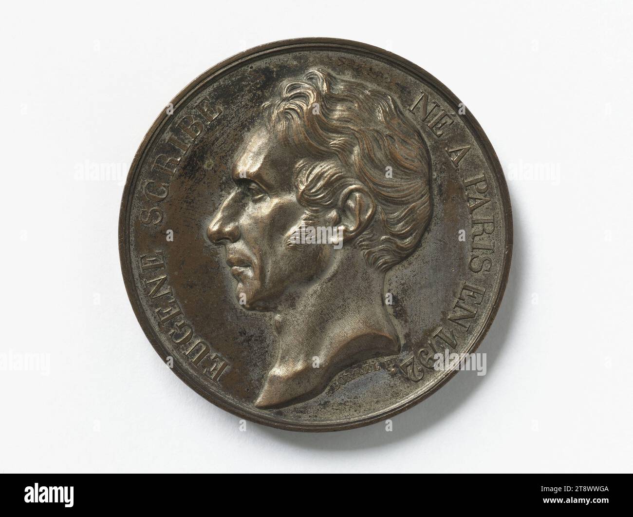 Augustin Eugène Scribe (1791-1861), playwright and librettist, 1833 ...