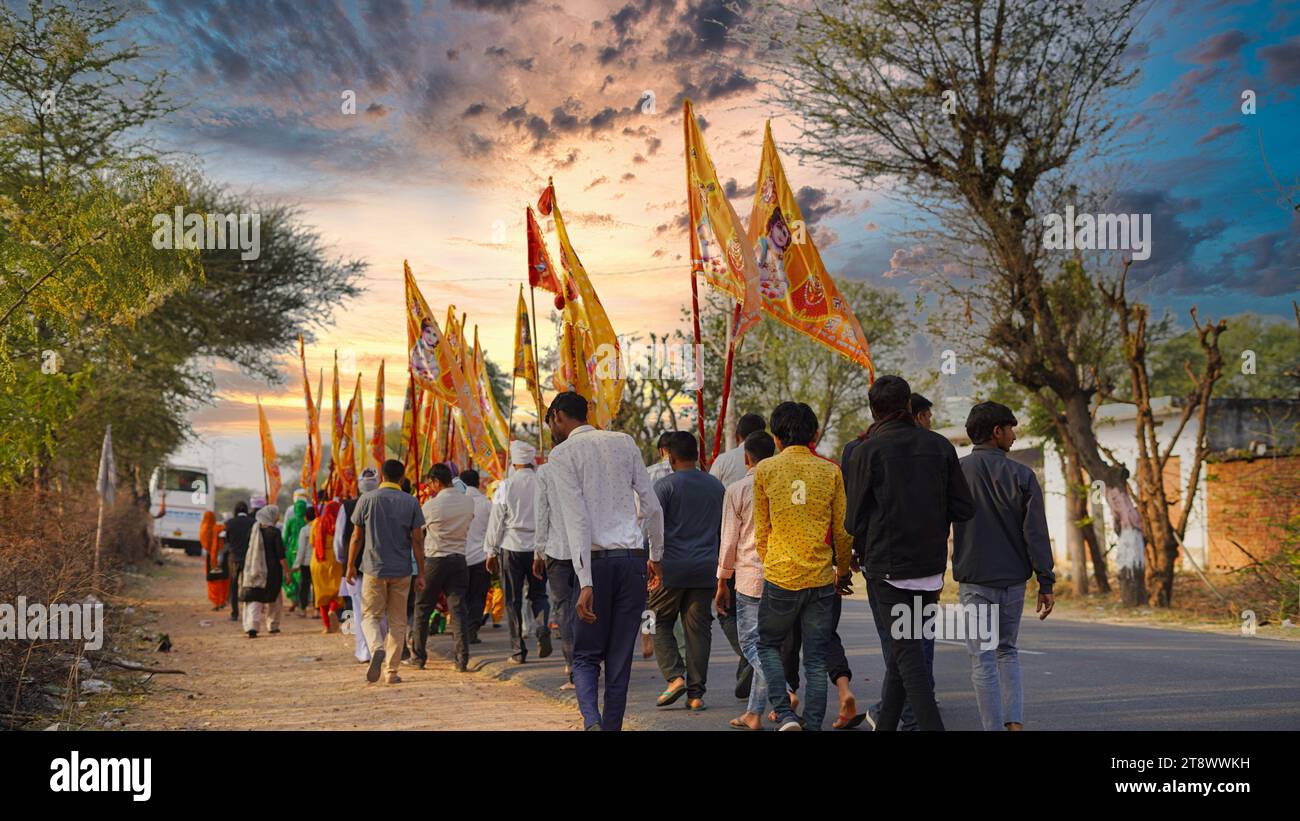 Pilgrimage in india hi-res stock photography and images - Alamy