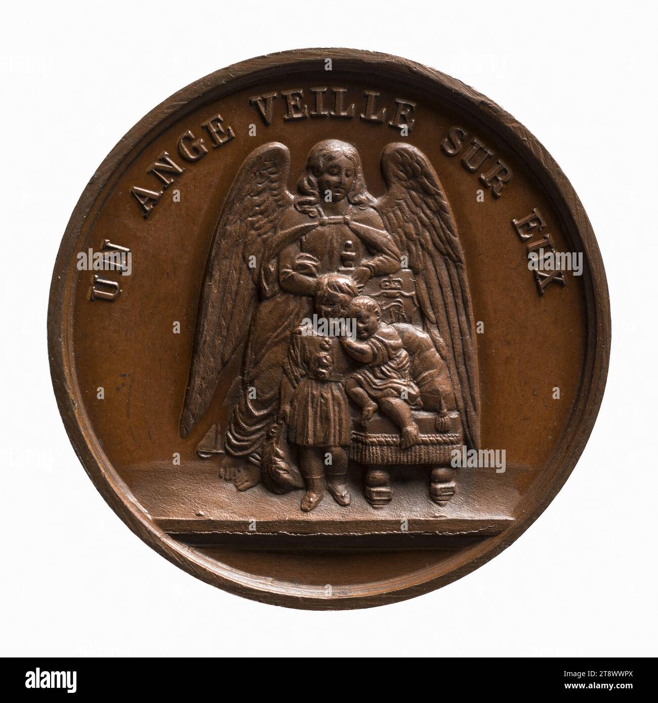 The Duke of Chartres and the Count of Paris, 1842, Borrel, Valentin ...