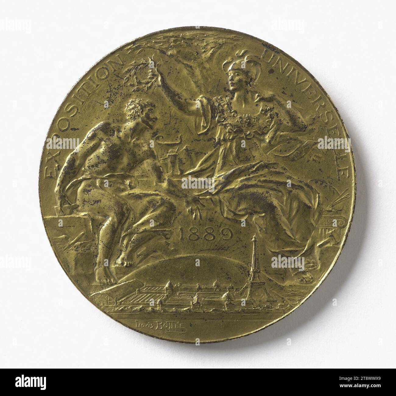 Reward of the Universal Exhibition of 1889 offered to Mr. Girard ...