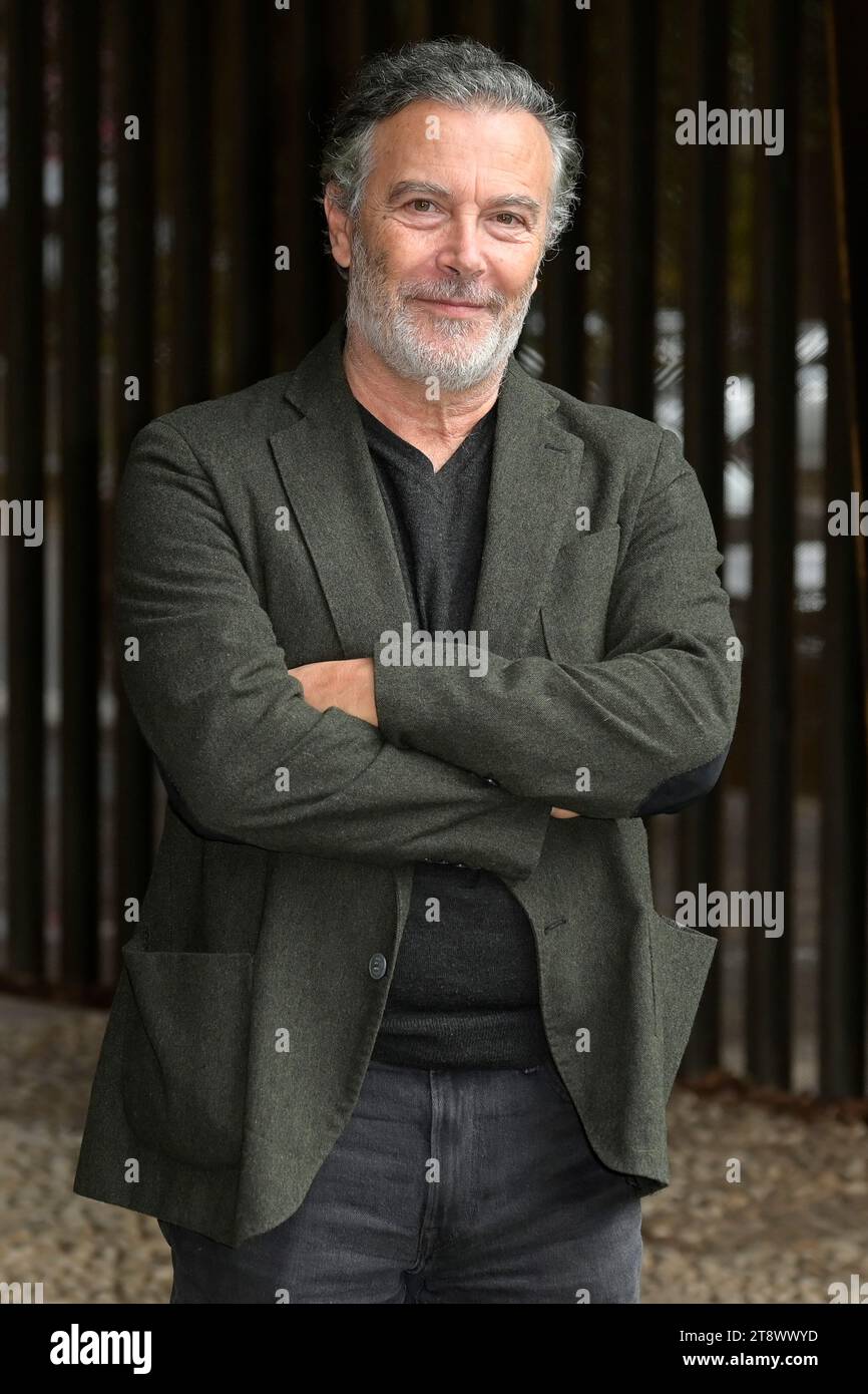 Paolo Sassanelli attends the photocall of Rai tv series Il metodo ...