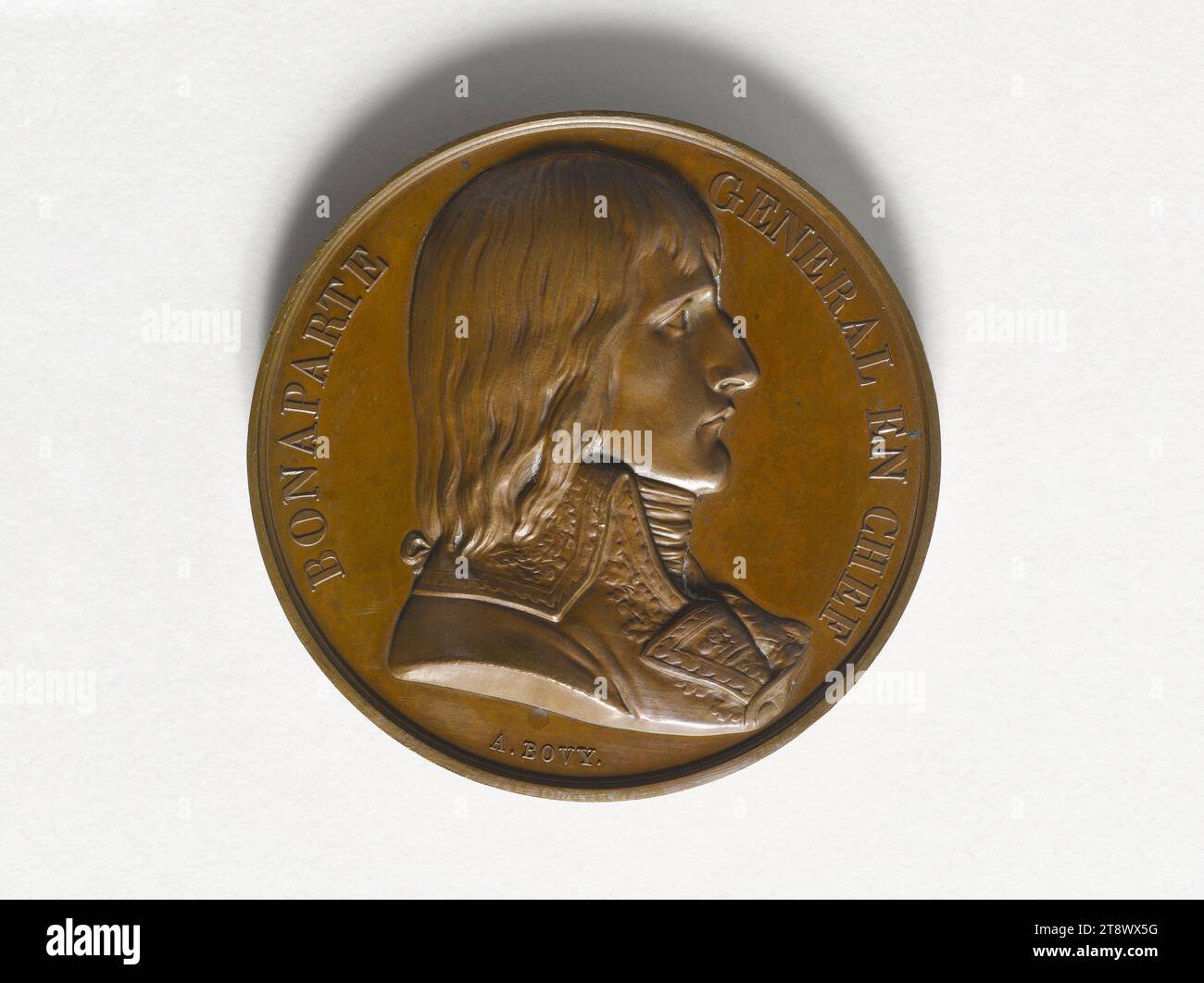 Bonaparte In Front Of The Pyramids July 25 1798 Bovy Antoine Engraver In Medals Array