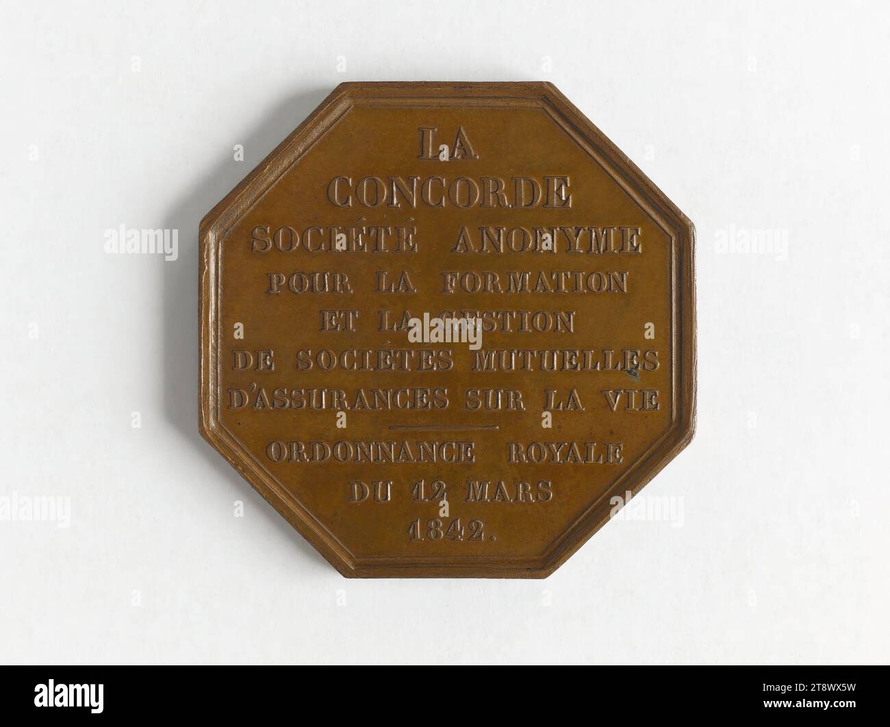 Joined busts of Ambroise-Polycarpe de La Rochefoucauld (1765–1841) and ...