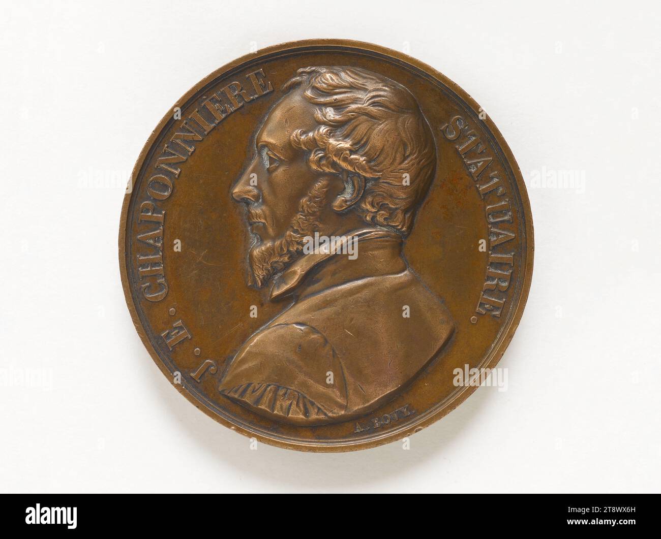 John Etienne Chaponnière (1801-1835), Swiss sculptor, Bovy, Antoine ...