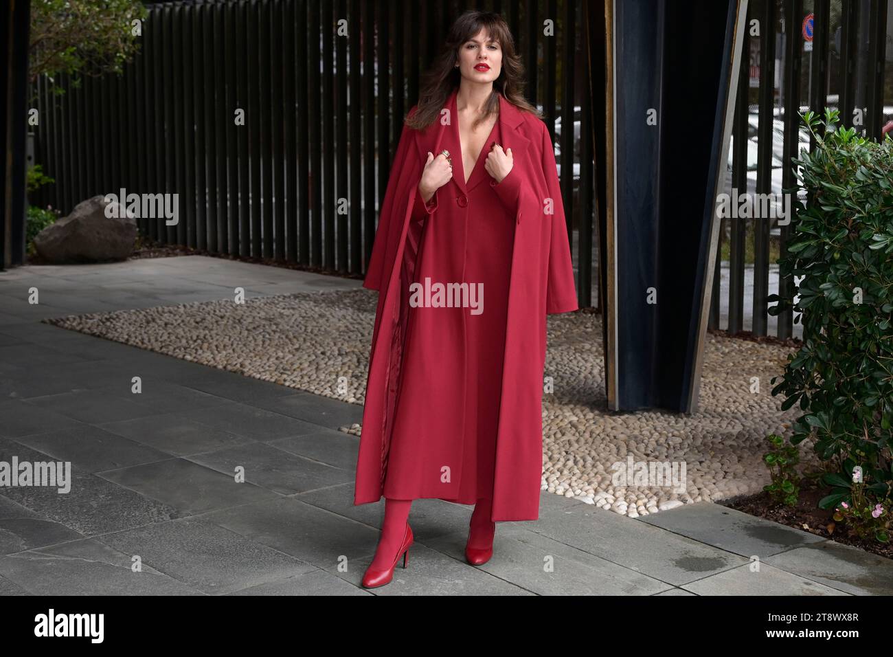 Giulia Vecchio attends the photocall of Rai tv series Il metodo ...