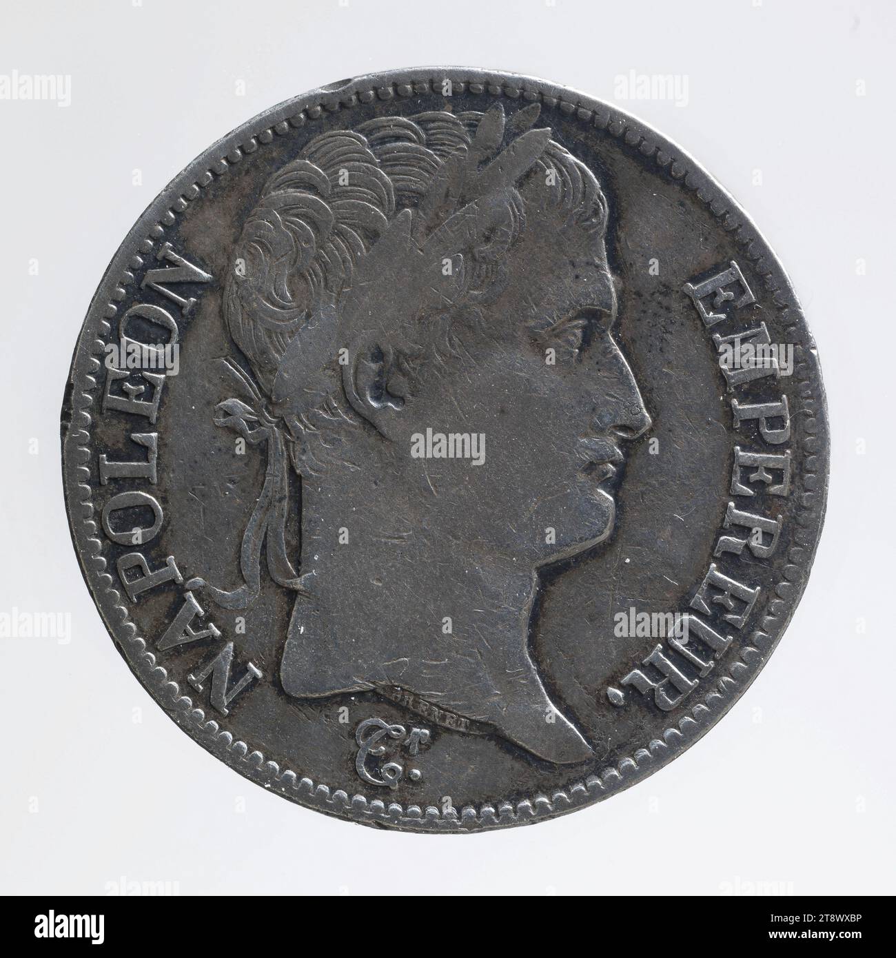 Five Napoleon francs, 1811, Brenet, Nicolas-Guy, Engraver in medals ...