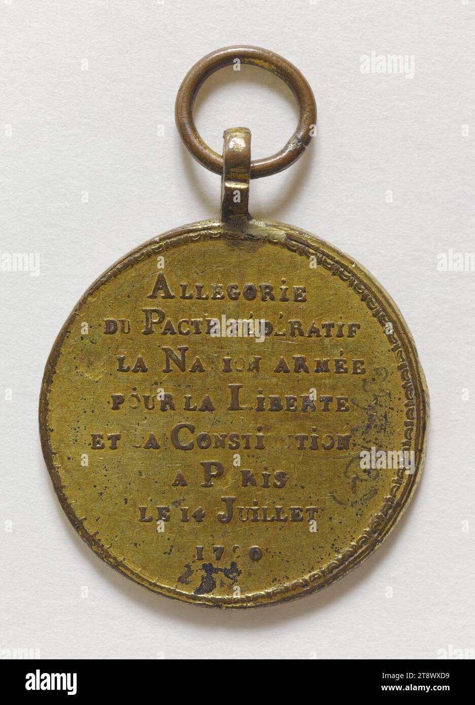 Allegory of the federal pact, July 14, 1790, Brenet, Nicolas, Engraver ...