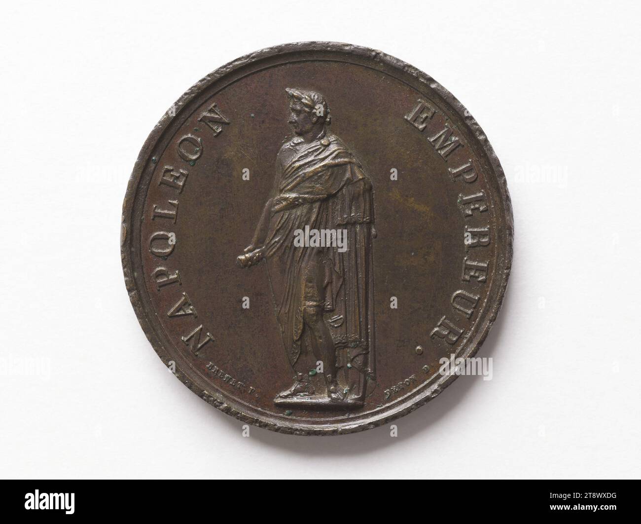 Coded Napoleon, 1804, Brenet, Nicolas, Engraver in medals, Numismatics ...
