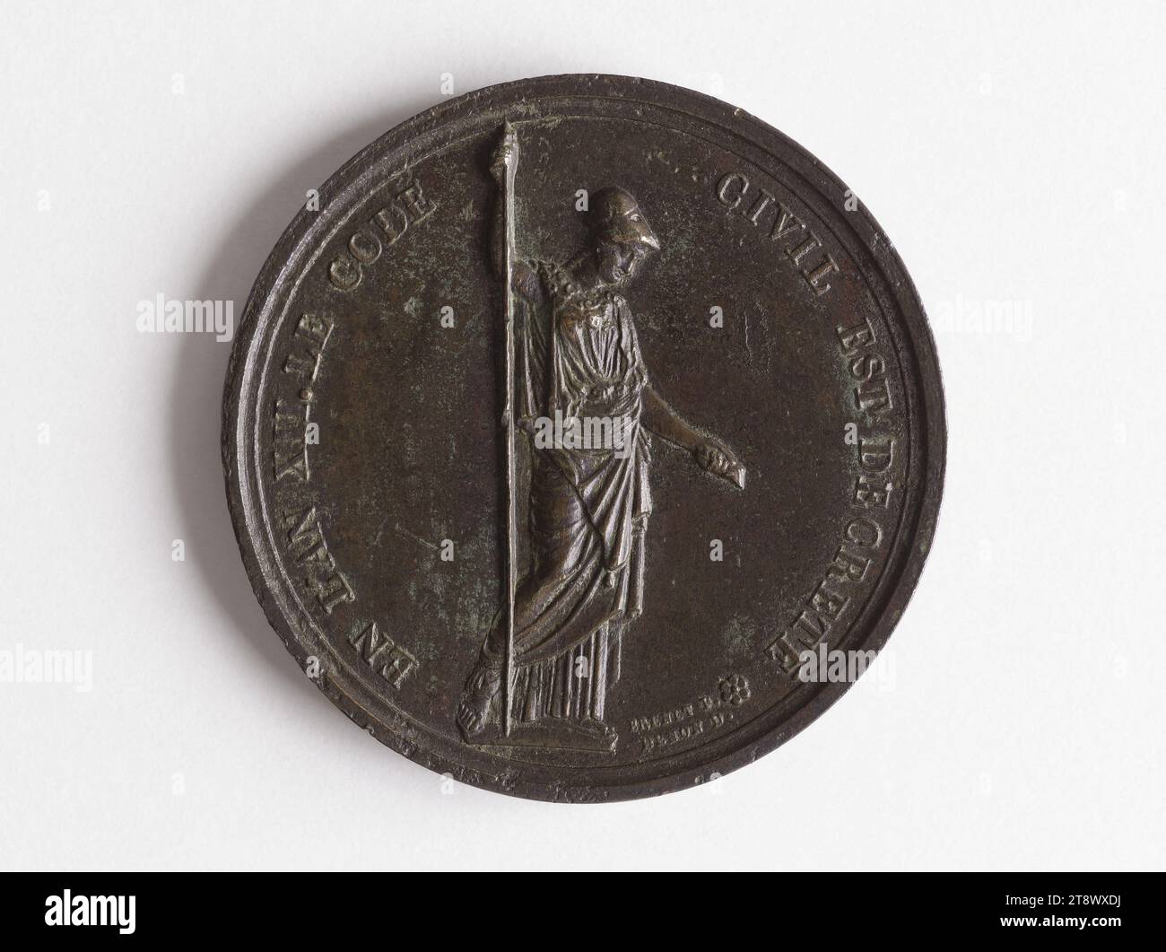 Coded Napoleon, 1804, Brenet, Nicolas, Engraver in medals, Numismatics ...