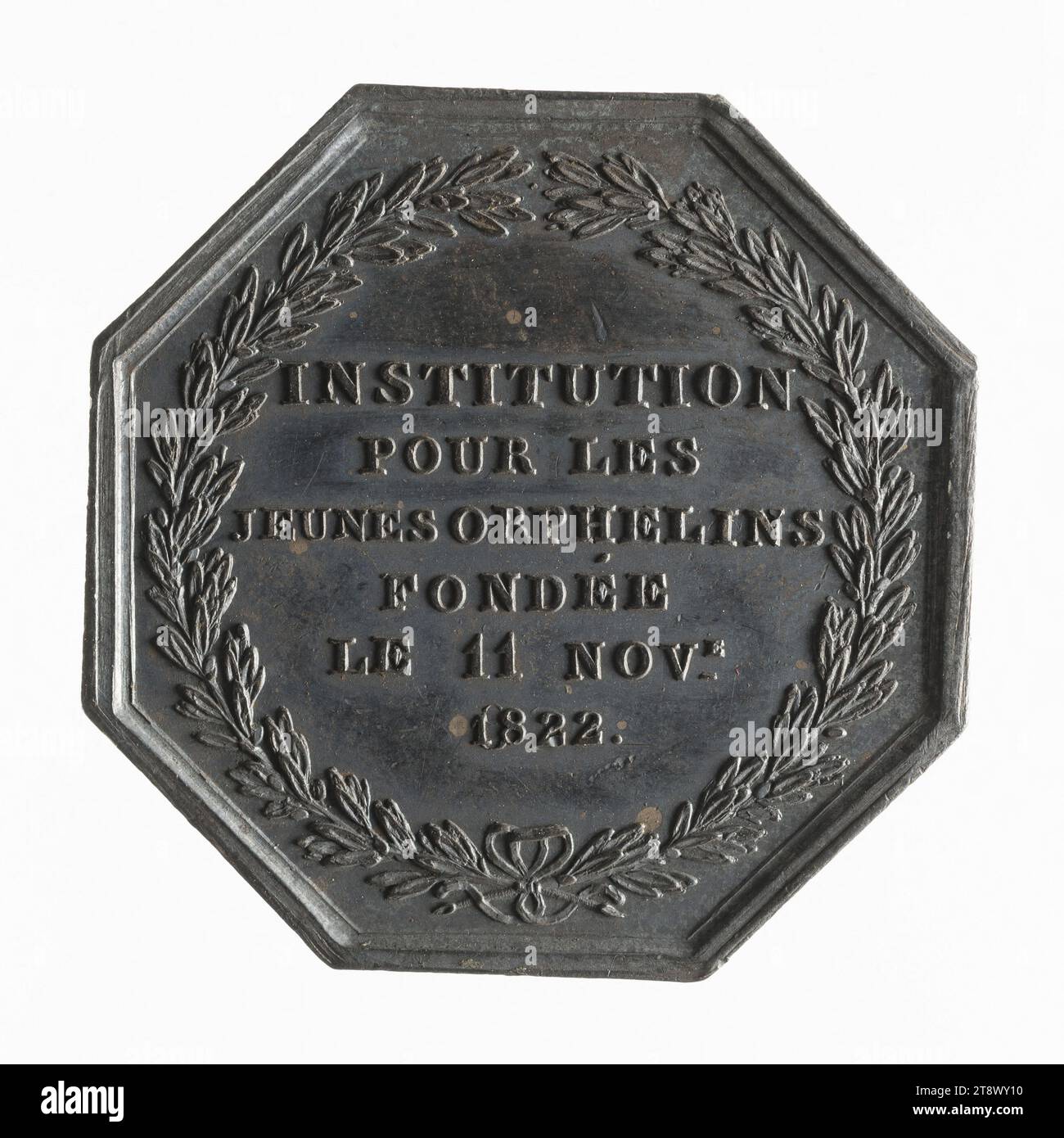 Foundation of the Institution for young orphans, November 11, 1822 ...