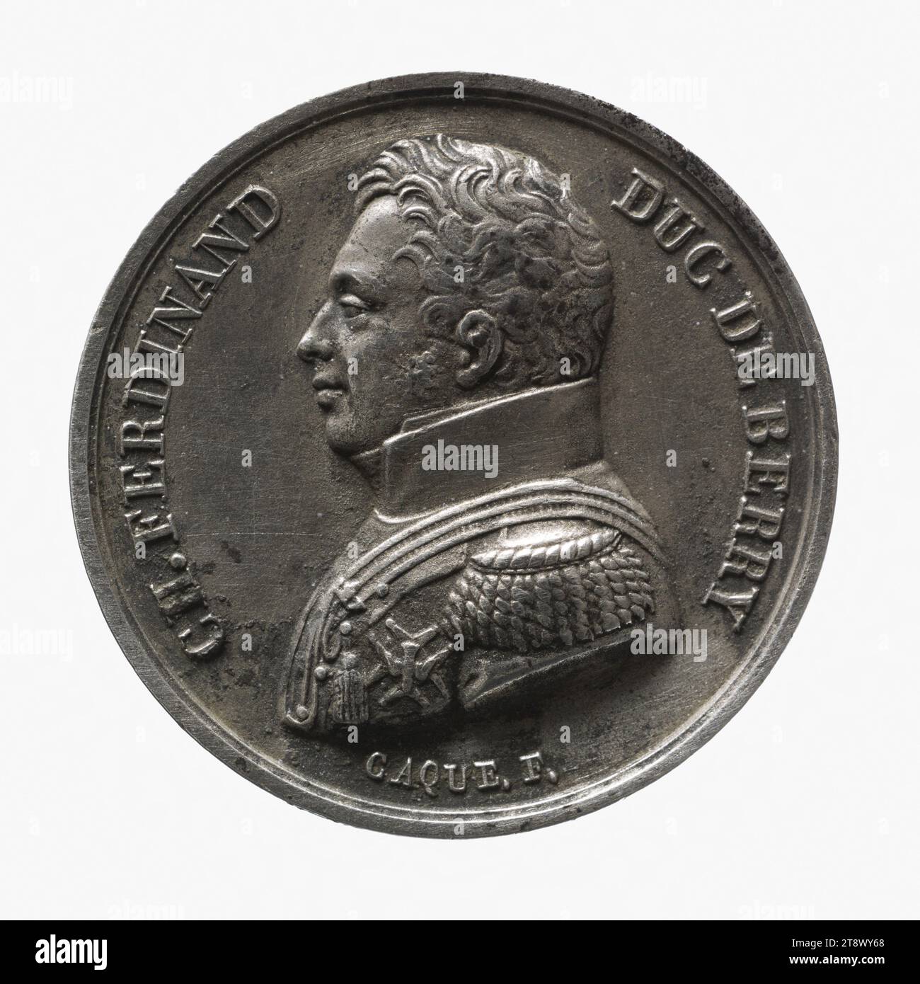 Death of the Duke of Berry, March 8, 1820, Caqué, Armand-Auguste ...