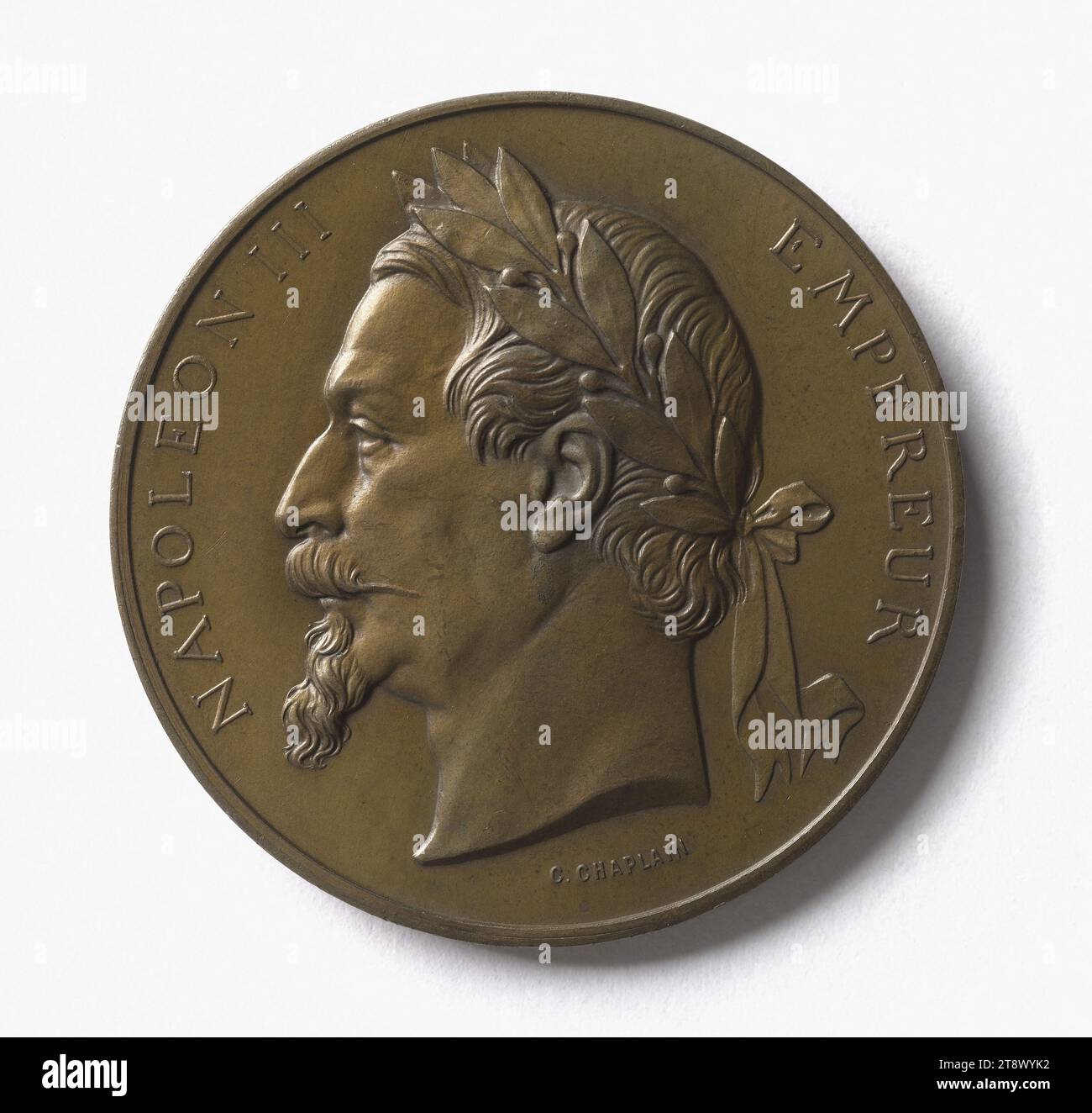 Attendance token for teachers of drawing education, 1867, Chaplain ...