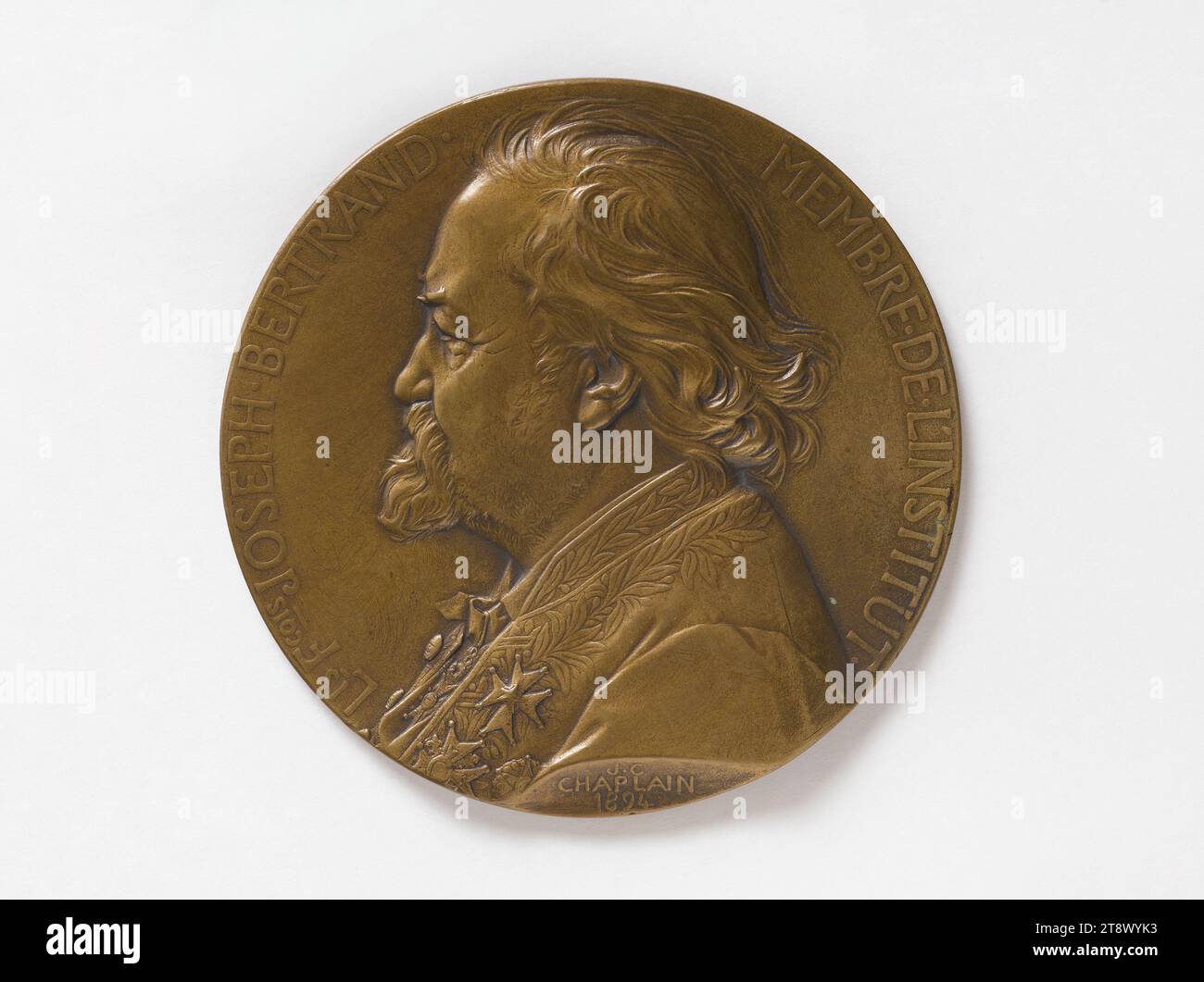 Joseph Bertrand (1822-1900), professor at the College de France ...