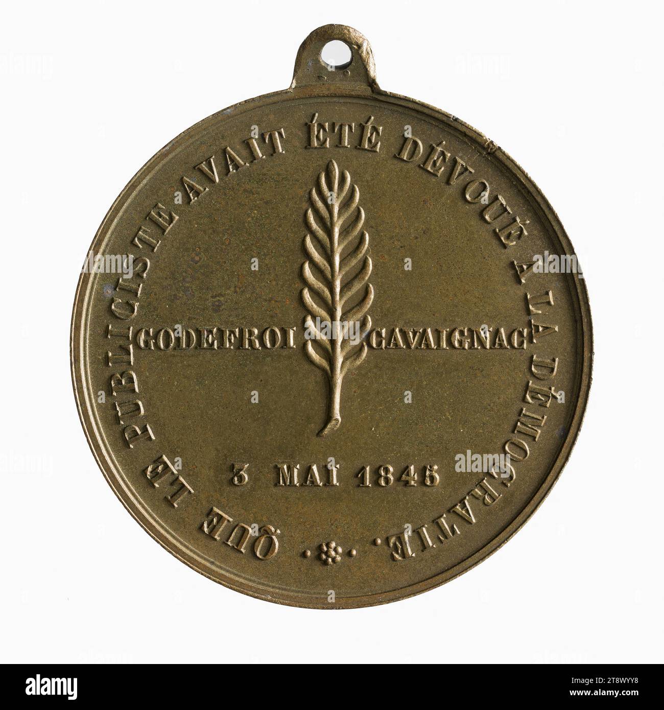 End of the powers of General Cavaignac, December 20, 1848, Combrouse ...