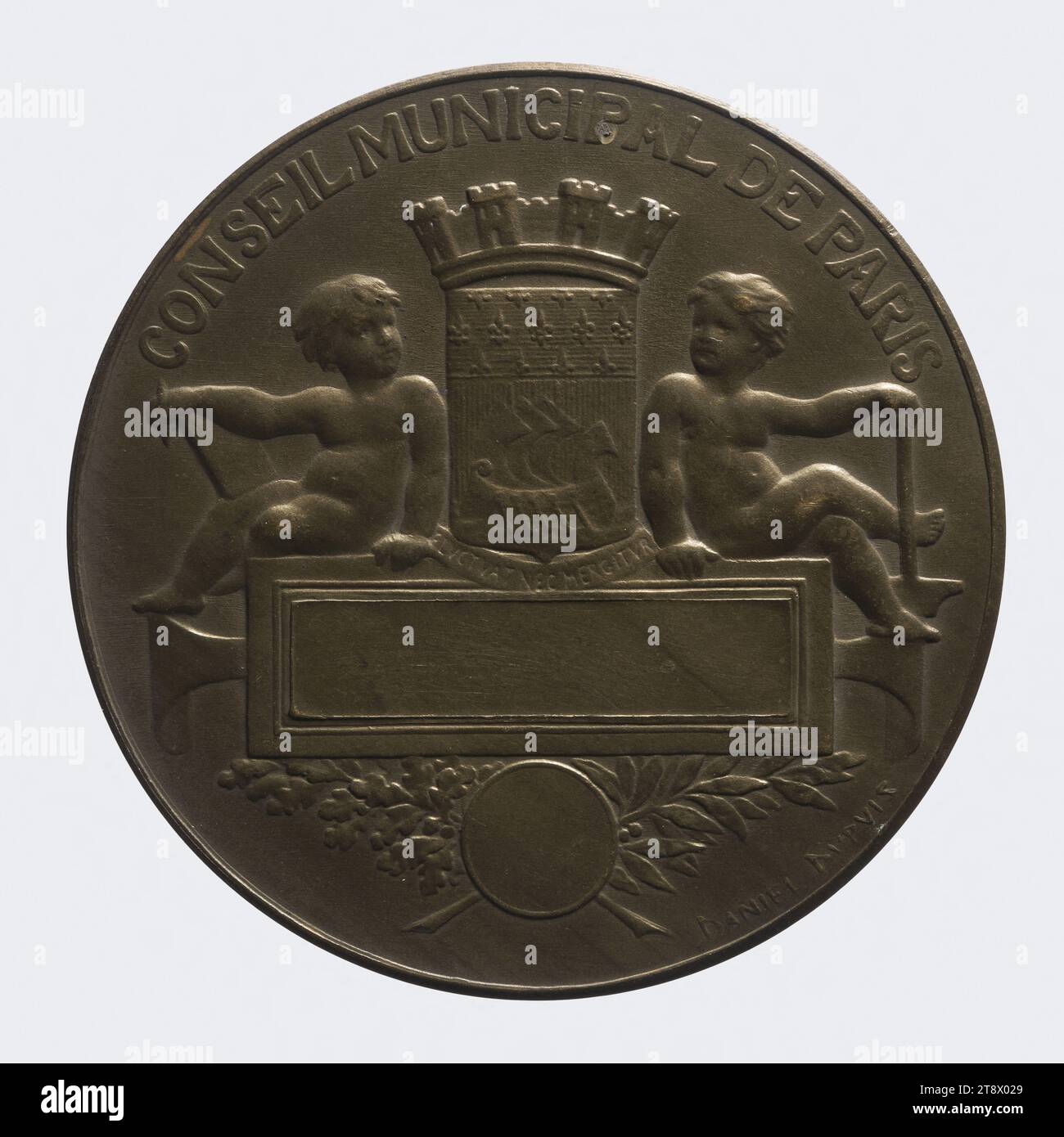 Medal of the municipal council of Paris, Daniel-Dupuis, Jean-Baptiste ...