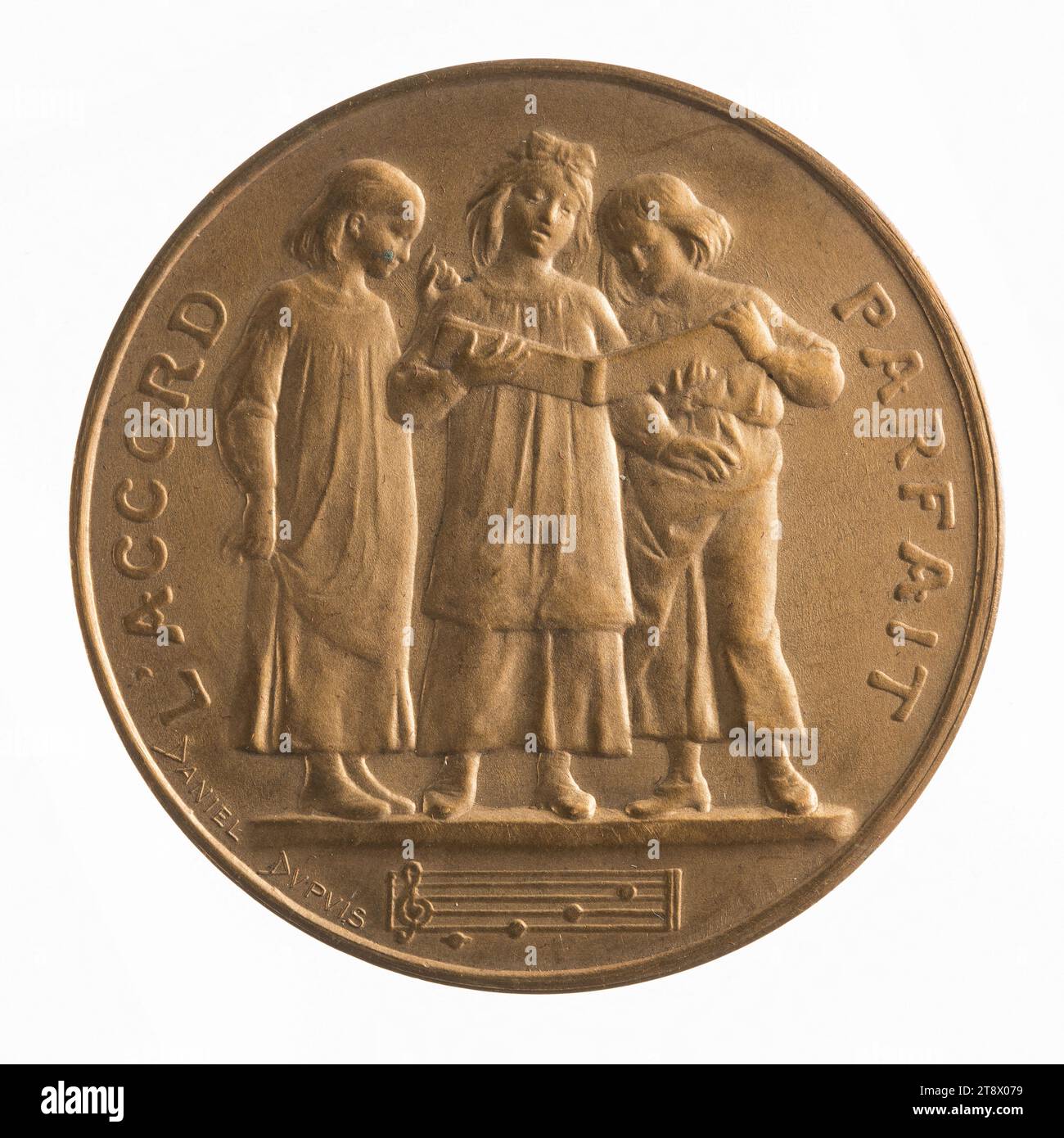 Singing Prize of the City of Paris, 19th century, Daniel-Dupuis, Jean ...