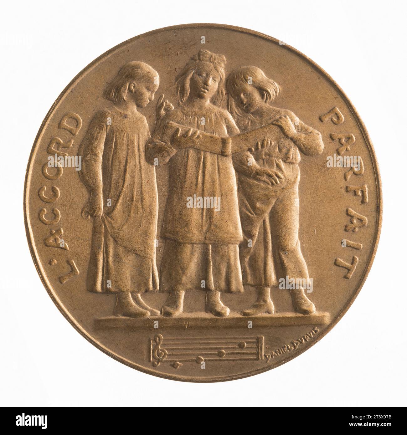 Singing Prize of the City of Paris, 19th century, Daniel-Dupuis, Jean ...