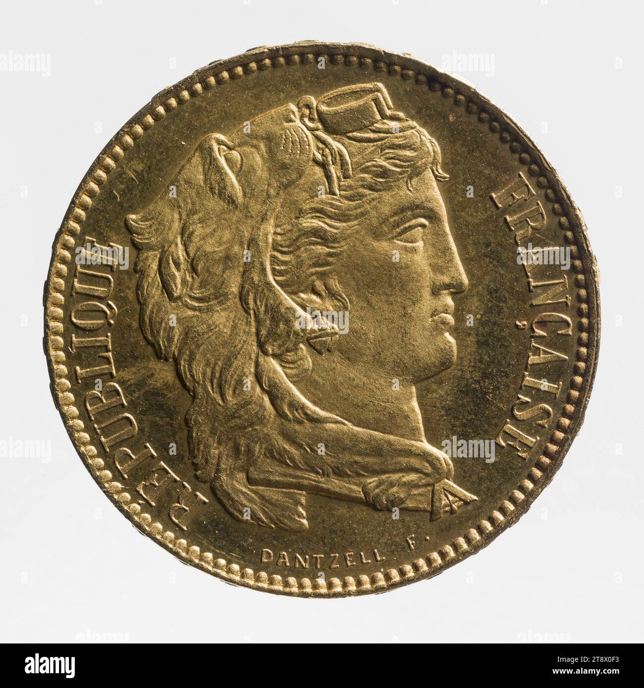 Essay for the 20-franc coin of the Second Republic, 1848, Dantzell ...