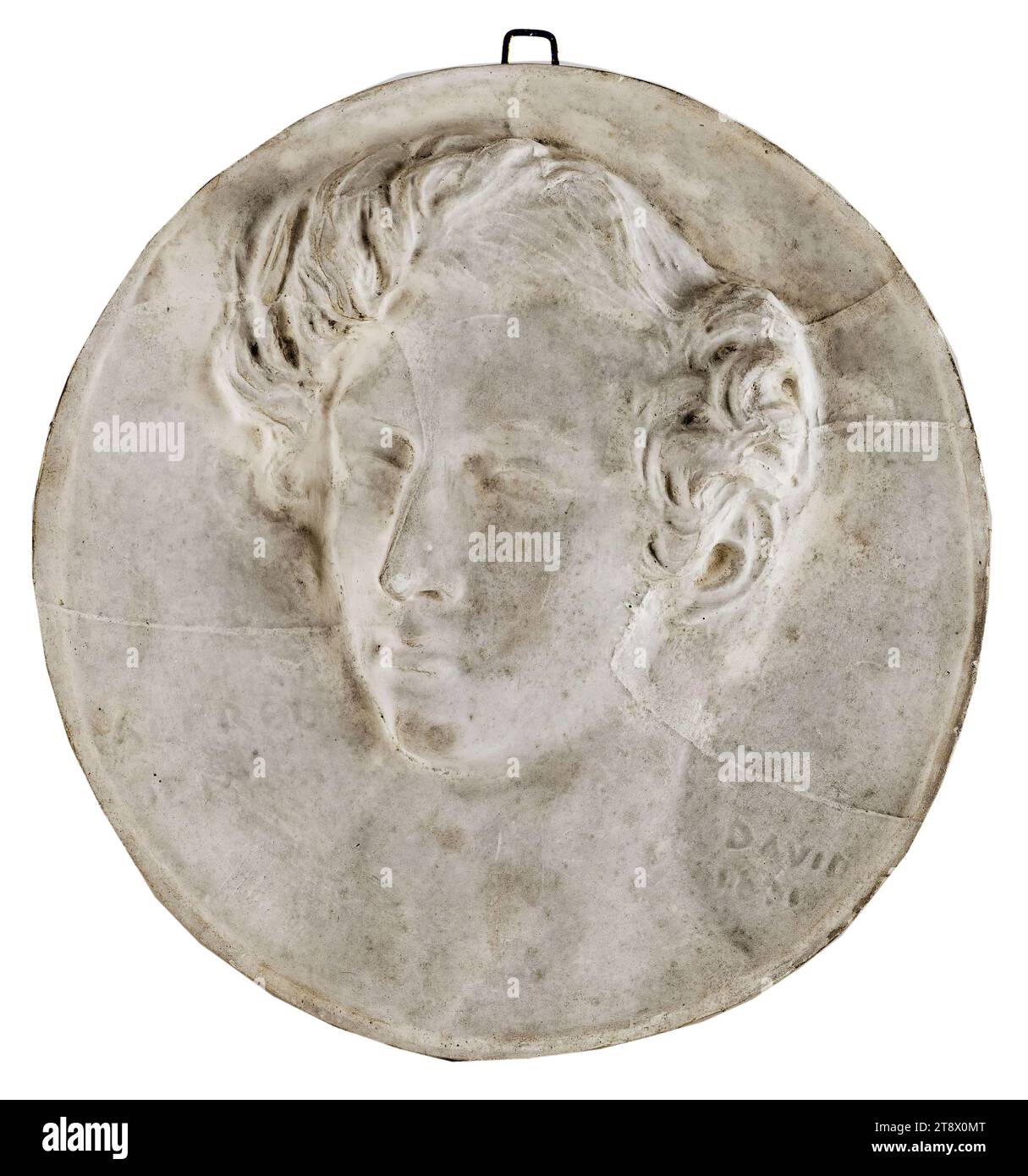Portrait of Alfred de Musset (1810-1857), poet, David d'Angers, Pierre ...