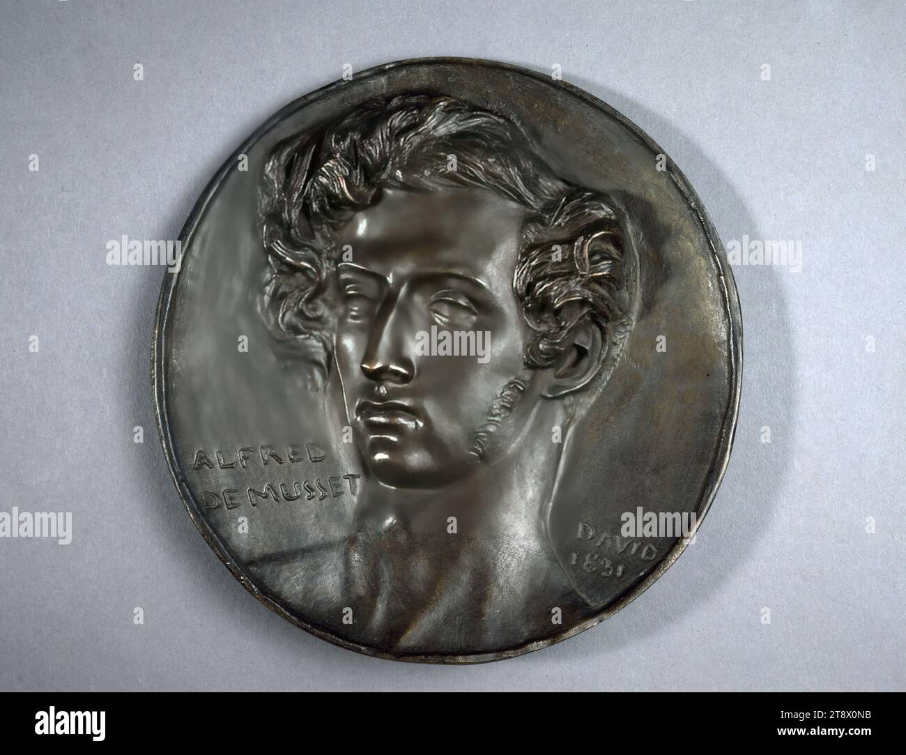 Portrait of Alfred de Musset (1810-1857), David d'Angers, Pierre-Jean ...