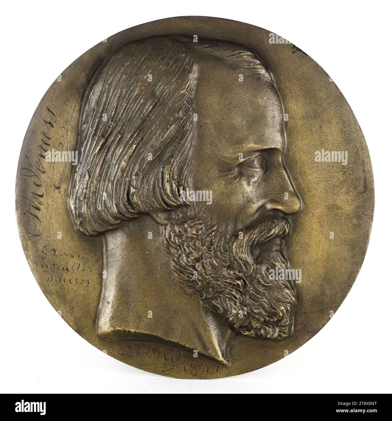 Portrait of Alexandre-Vincent Sixdeniers (1795-1846), engraver, David d ...